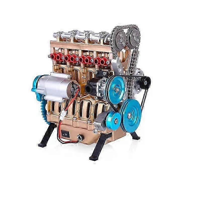 4 Cylinder Car Engine Kit Adult Model, Engine Model Desk Engine, Resin ...