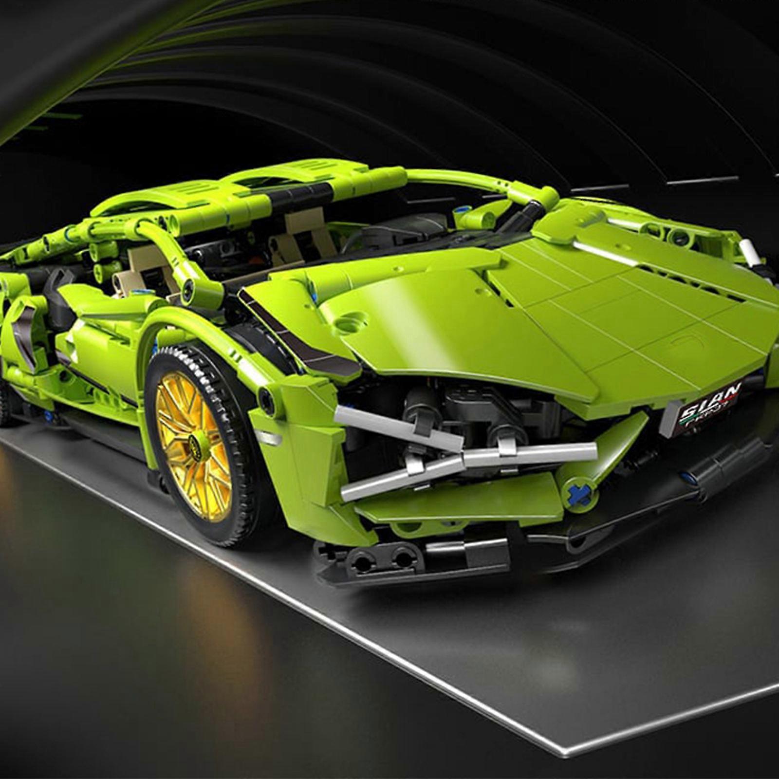 Mini Sports Car Building Blocks and Construction Toy, 1:14 Scale Sports ...