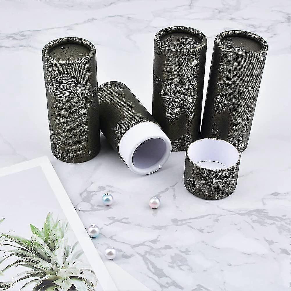 Set Of 12 Small Dark Gold Kraft Cardboard Tubes | Fruugo UK