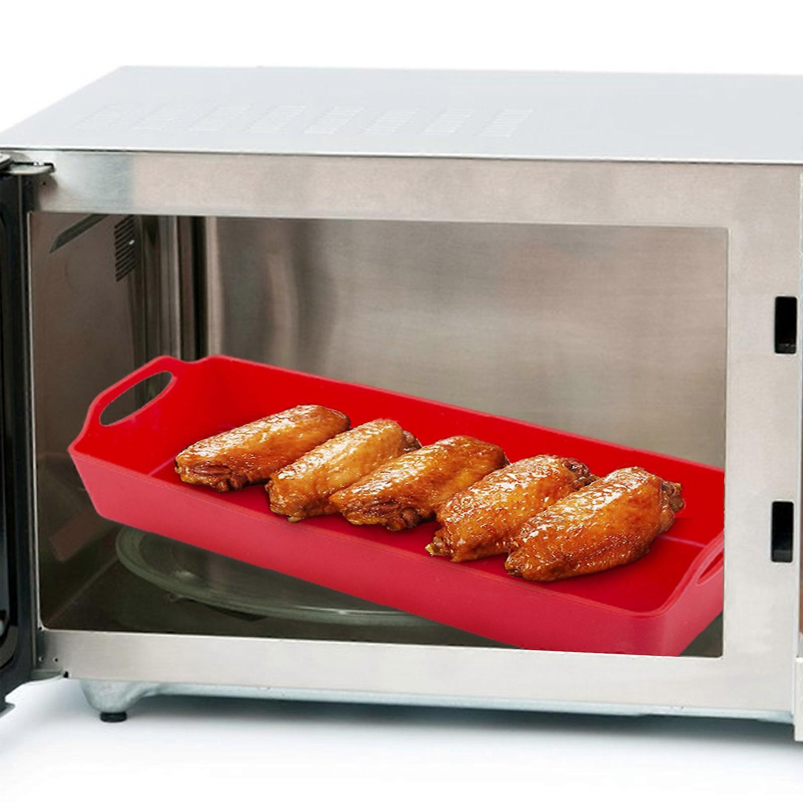 4pcs Silicone Baking Sheet Pan Dividers Reusable Nonstick Bakeware Set ...