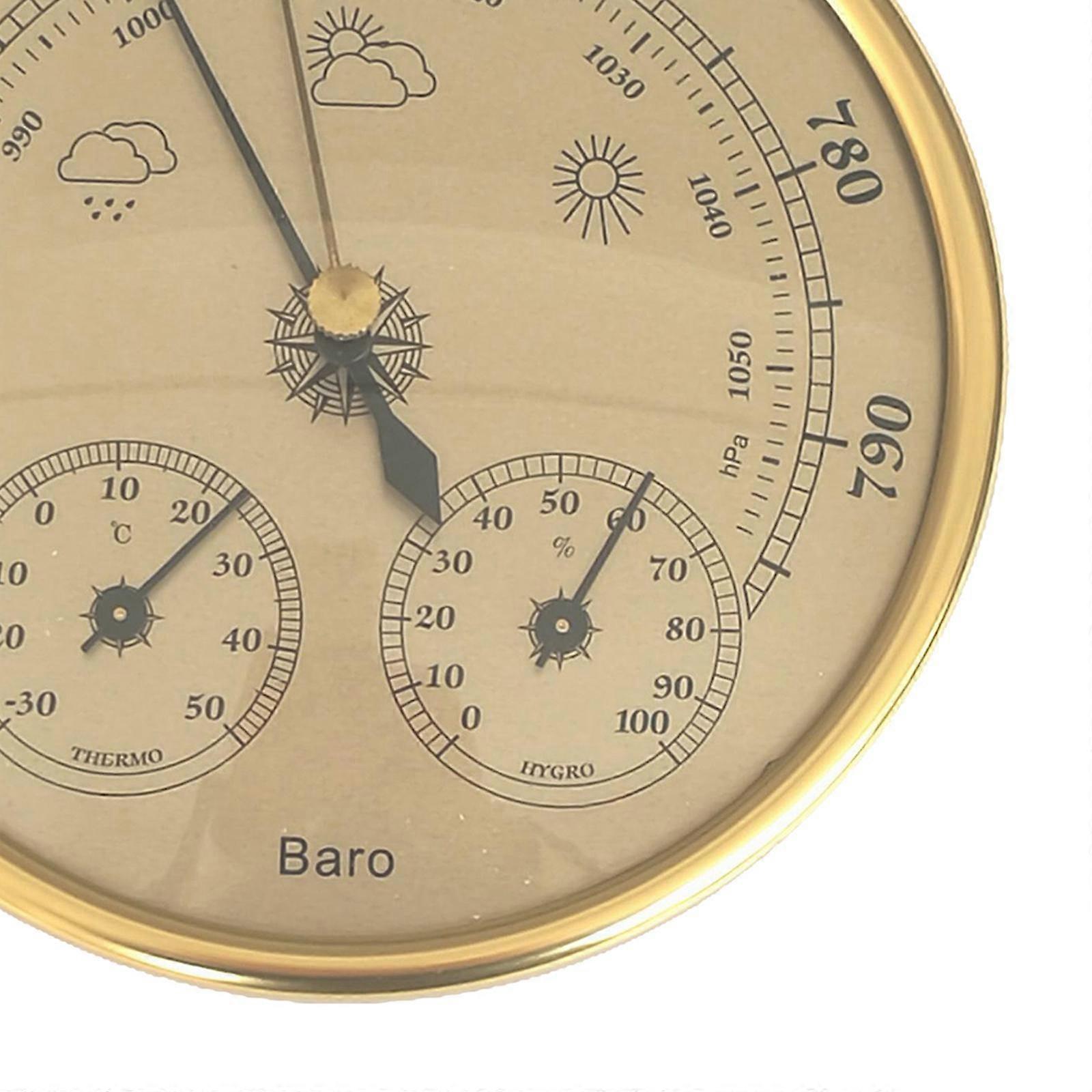 Precision 3 in 1 Barometer, Weather Station Barometer Thermometer ...