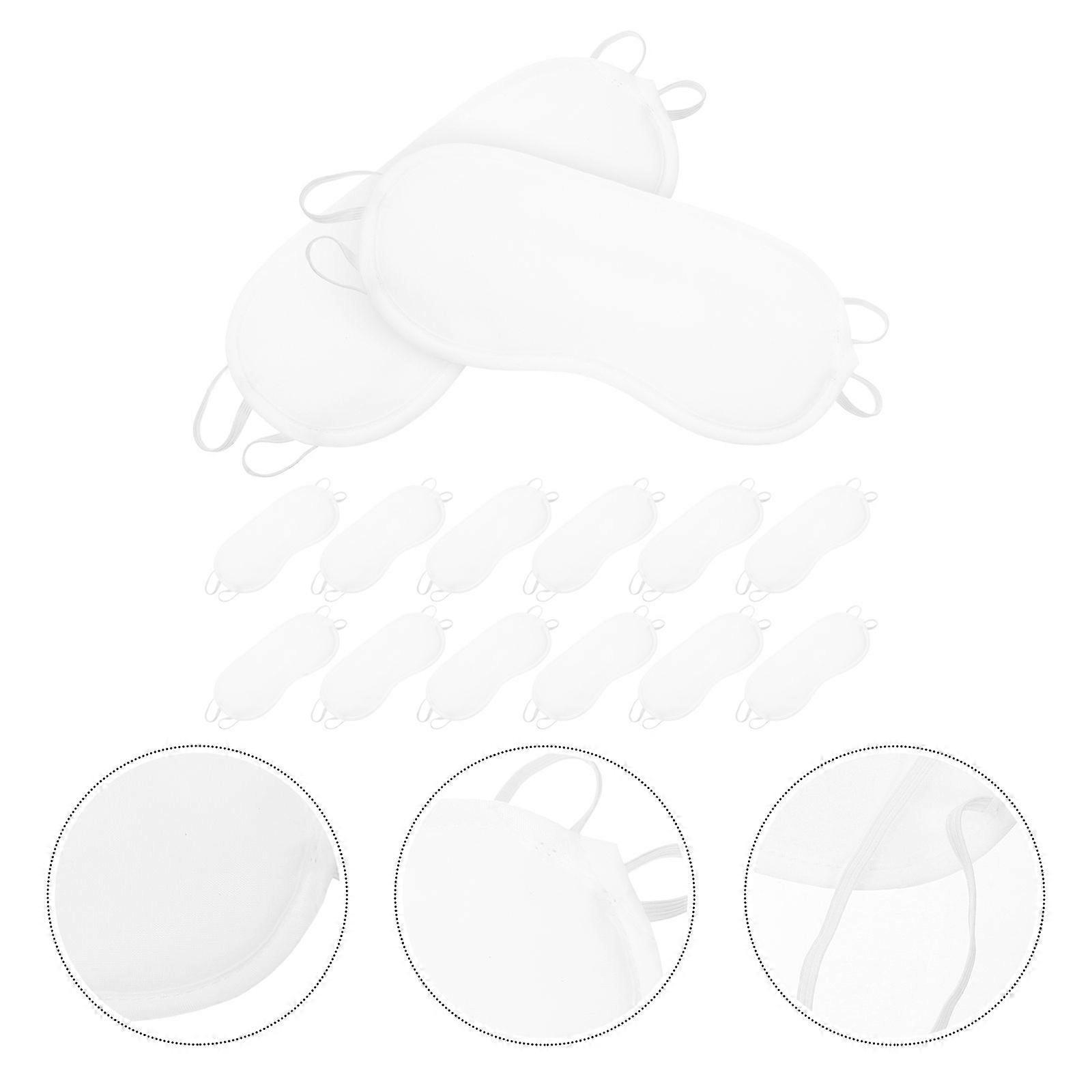 20pcs Blank Eye Masks Sleeping Eye Covers Eye Disposable Masks Sleeping ...
