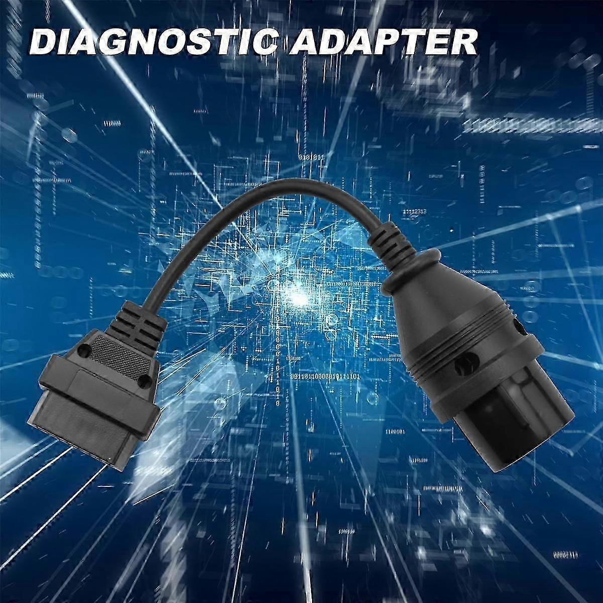 for MB 38 Pin to 16 Pin OBD2 OBD II Diagnostic Adapter for 38 Pin OBD ...