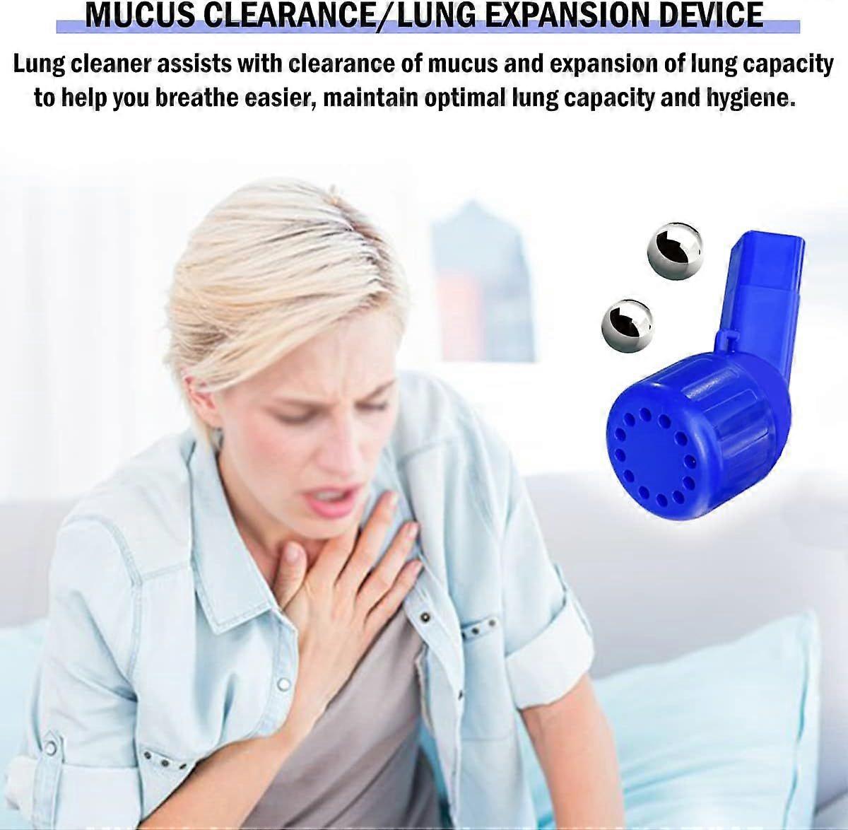 Mucus Clearance/Lung Exercise Device, Breathing Clearance Device, Exerciser and Cleansing ...