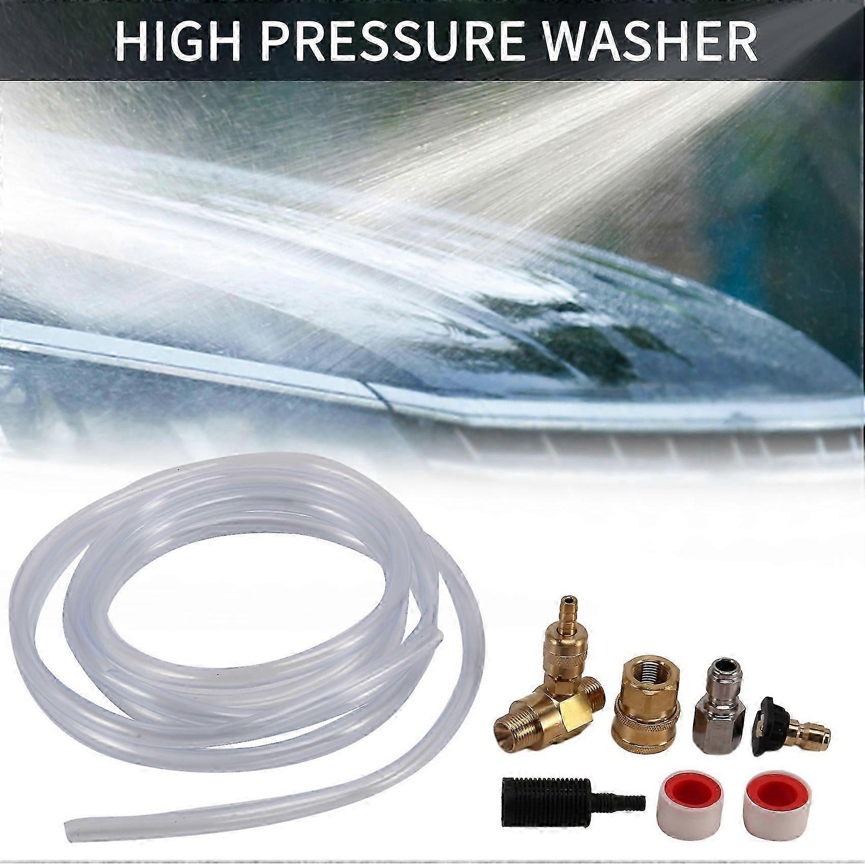 Downstream Injector for Pressure Washer, Power Washer Injector Kit ...