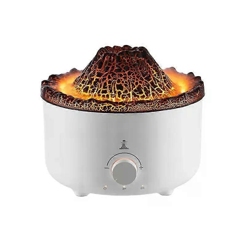 Volcanic Flame Aroma Diffuser Essential Oil 560Ml Ultrasonic Air ...
