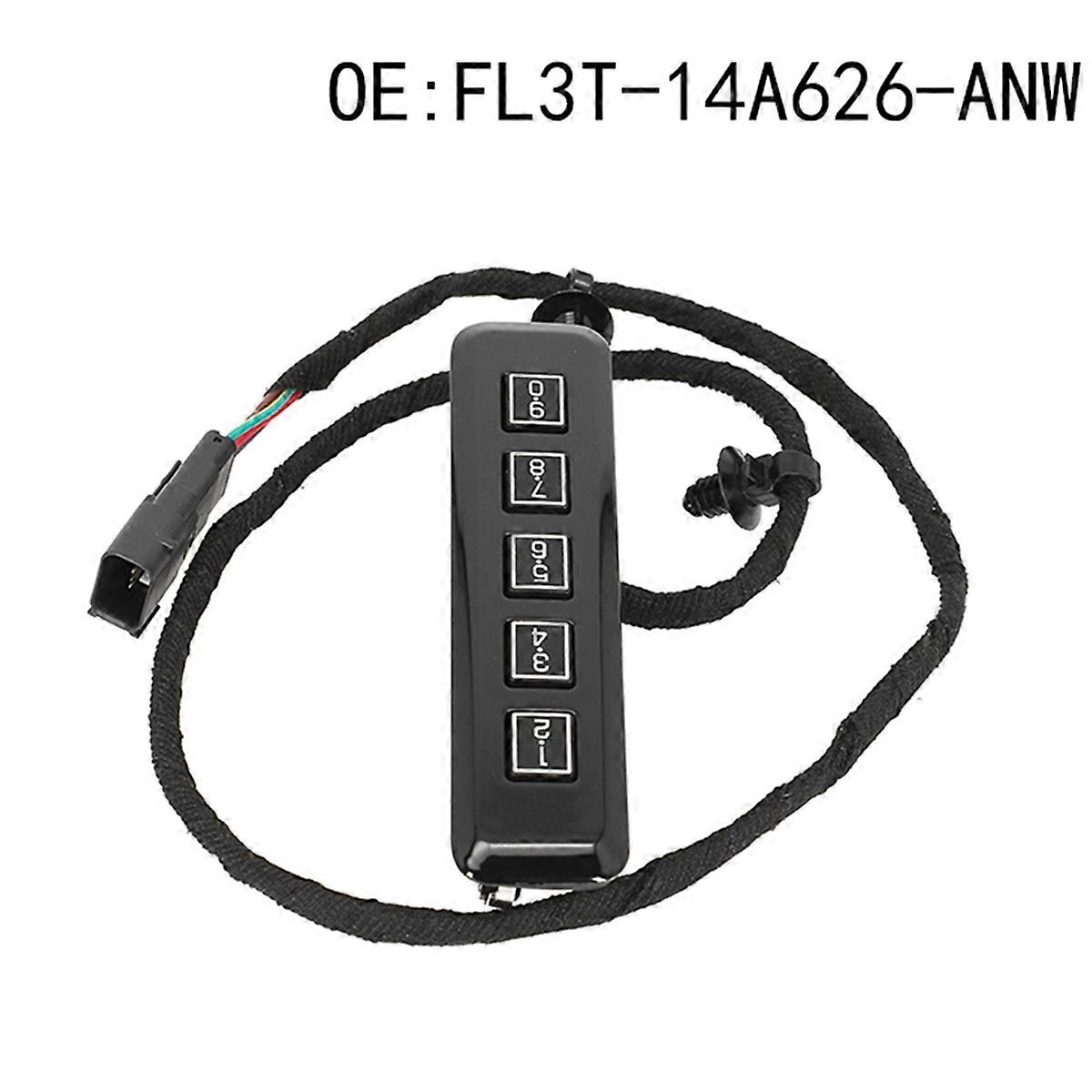 Keyless Lock Pad Switch Keyless Entry Keypad FL3T14A626ANW for Ford ...