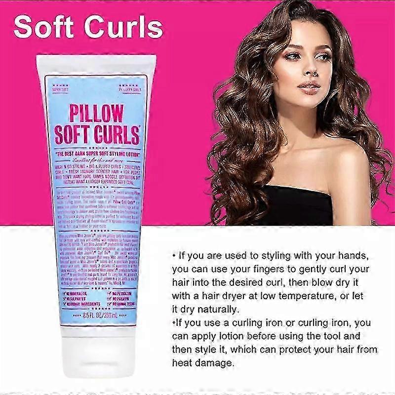 1-5x Soft Curl Lotion 250ml Hair Styling Moisturizing Curl Defining ...