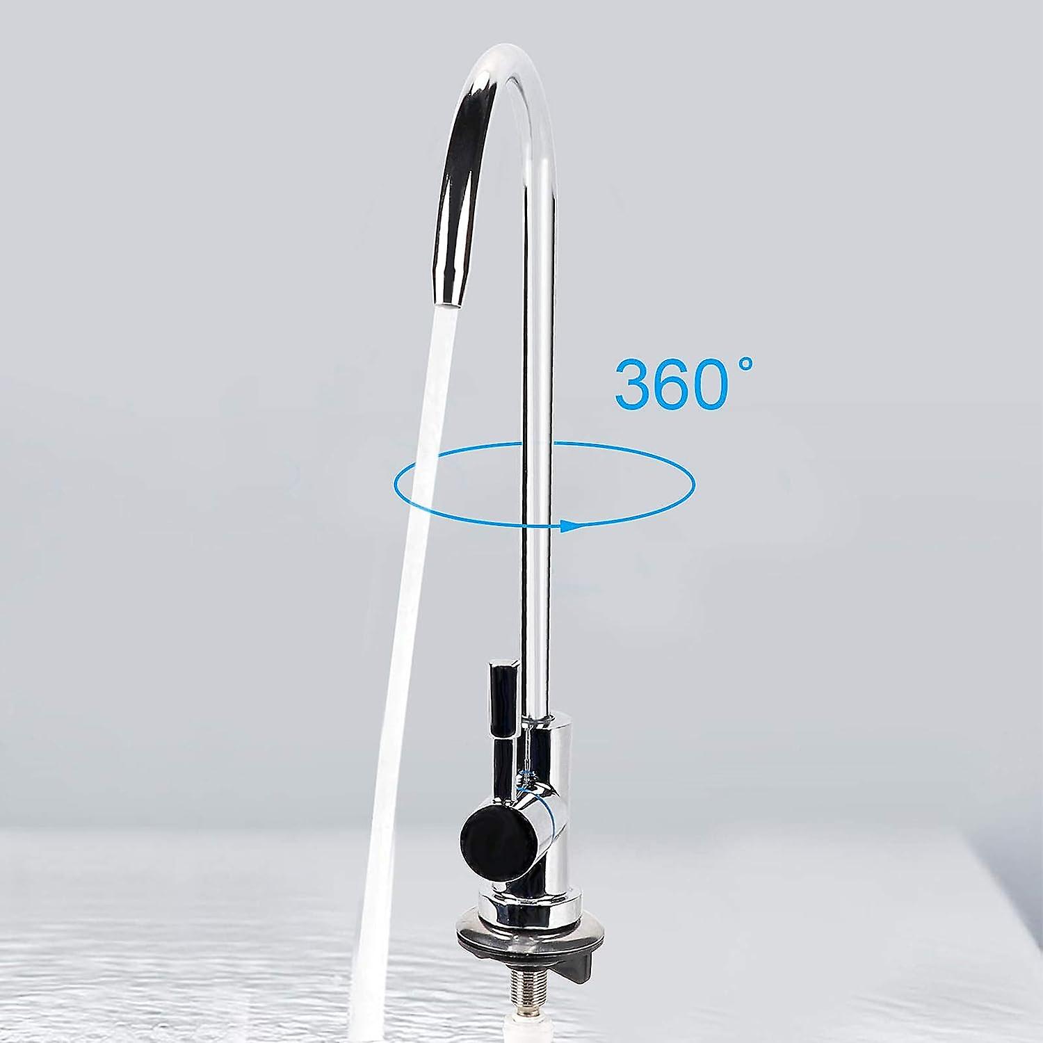 Reverse Osmosis Faucet, Kitchen Water Filter Faucet, Gooseneck Drinking ...