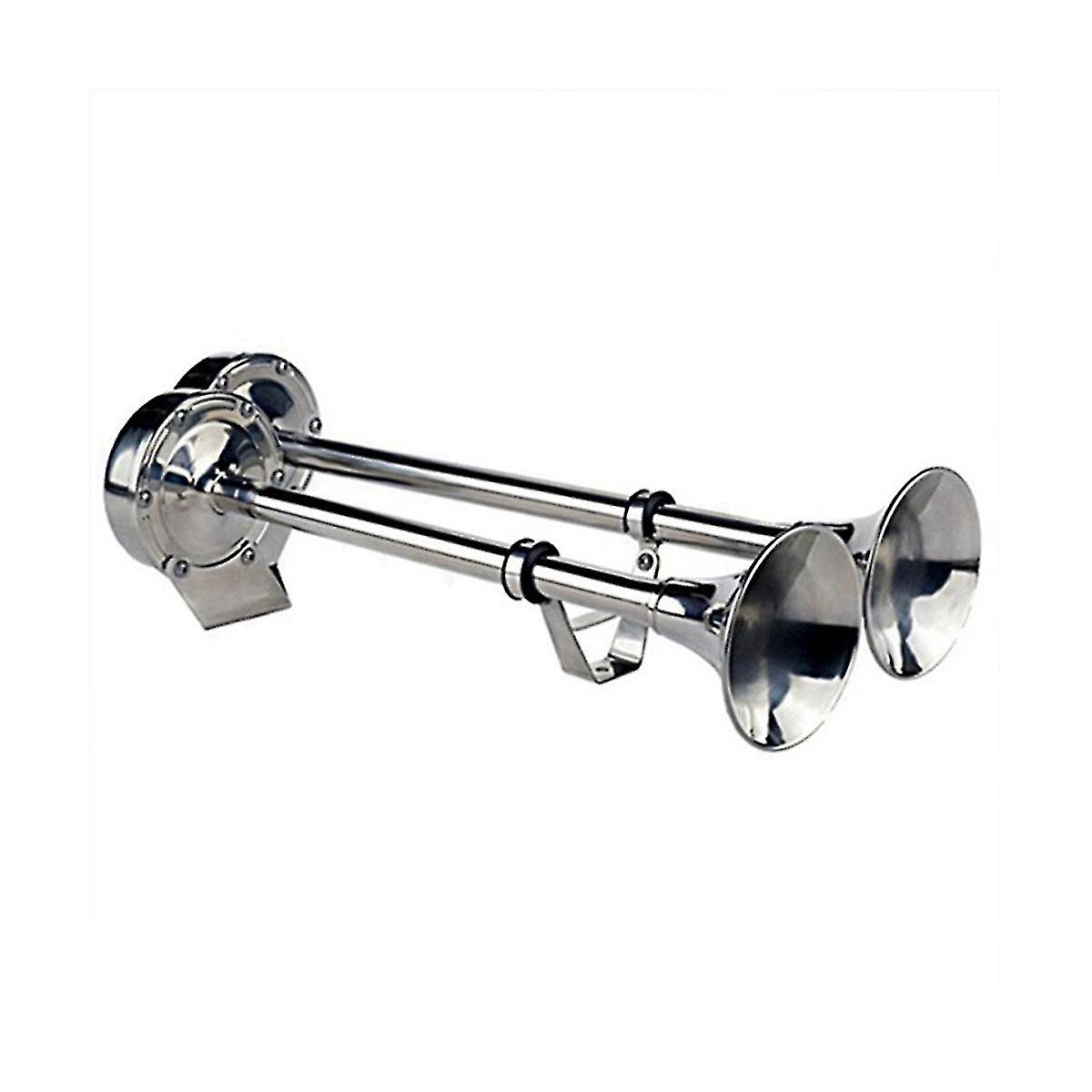 Marine Dual Horn Horn Marine Stainless Steel Electric Horn 18-1/2 Inch ...