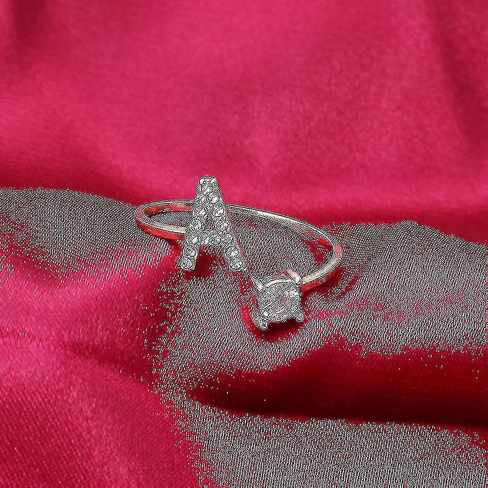 26 Letter Ring Gold Metal Adjustable Open Ring, Initial Name Letter ...