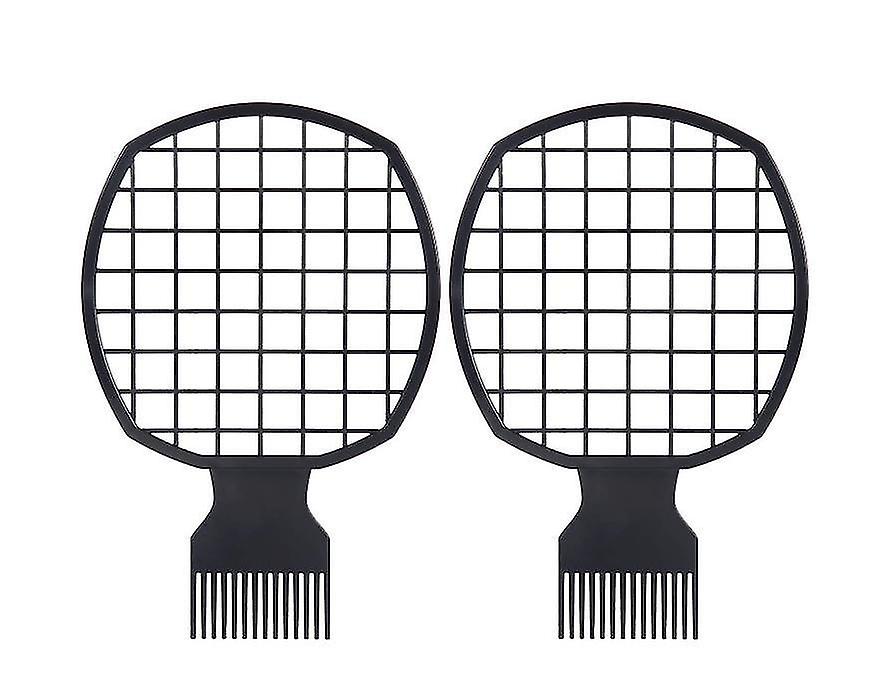 2 Pieces Twist Natural Hair Comb 2 In 1 Afro Twist Curl Comb X6424 ...