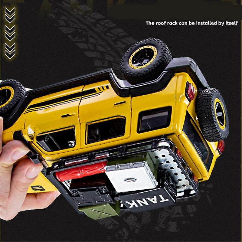 1:24 Off-Road Version Tank 300 Jeeps Car Alloy Car Model Diecast Metal ...