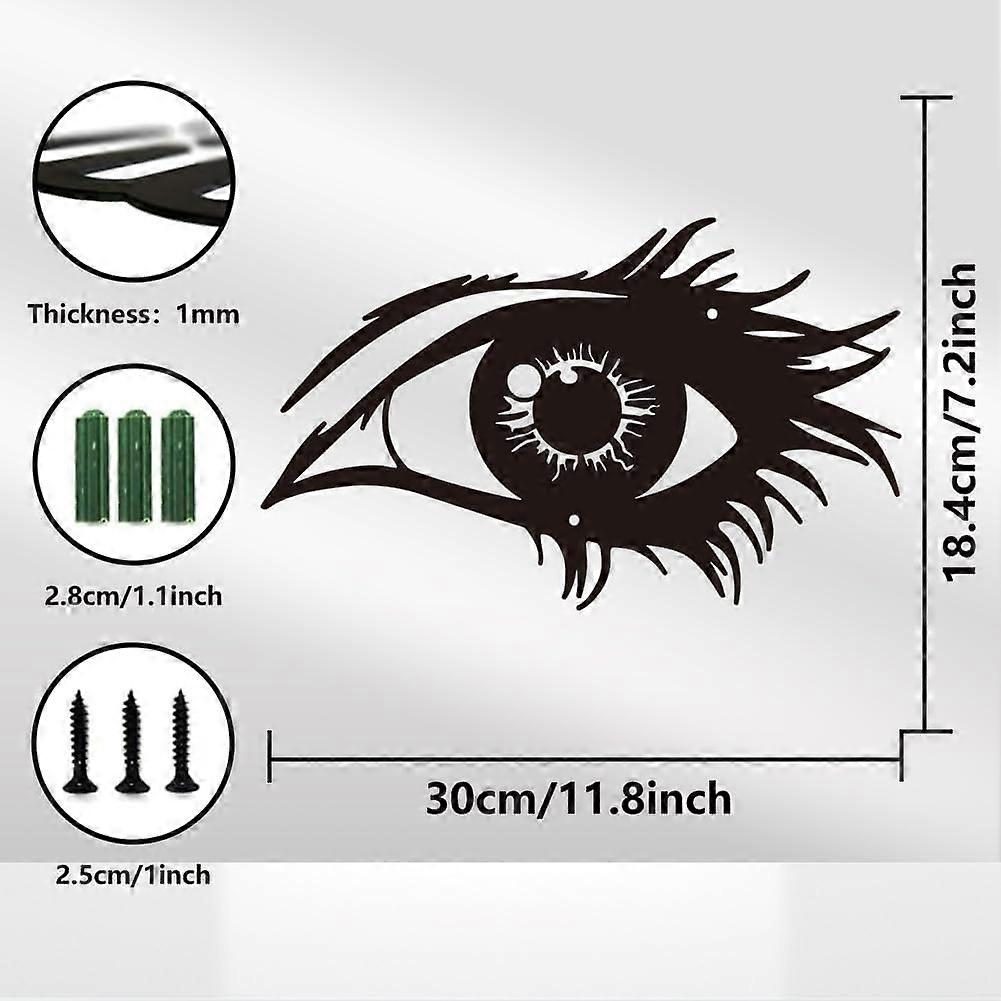 Metal Eye Wall Art Decor Iron Eye Wall Hanging Decor for Home ...