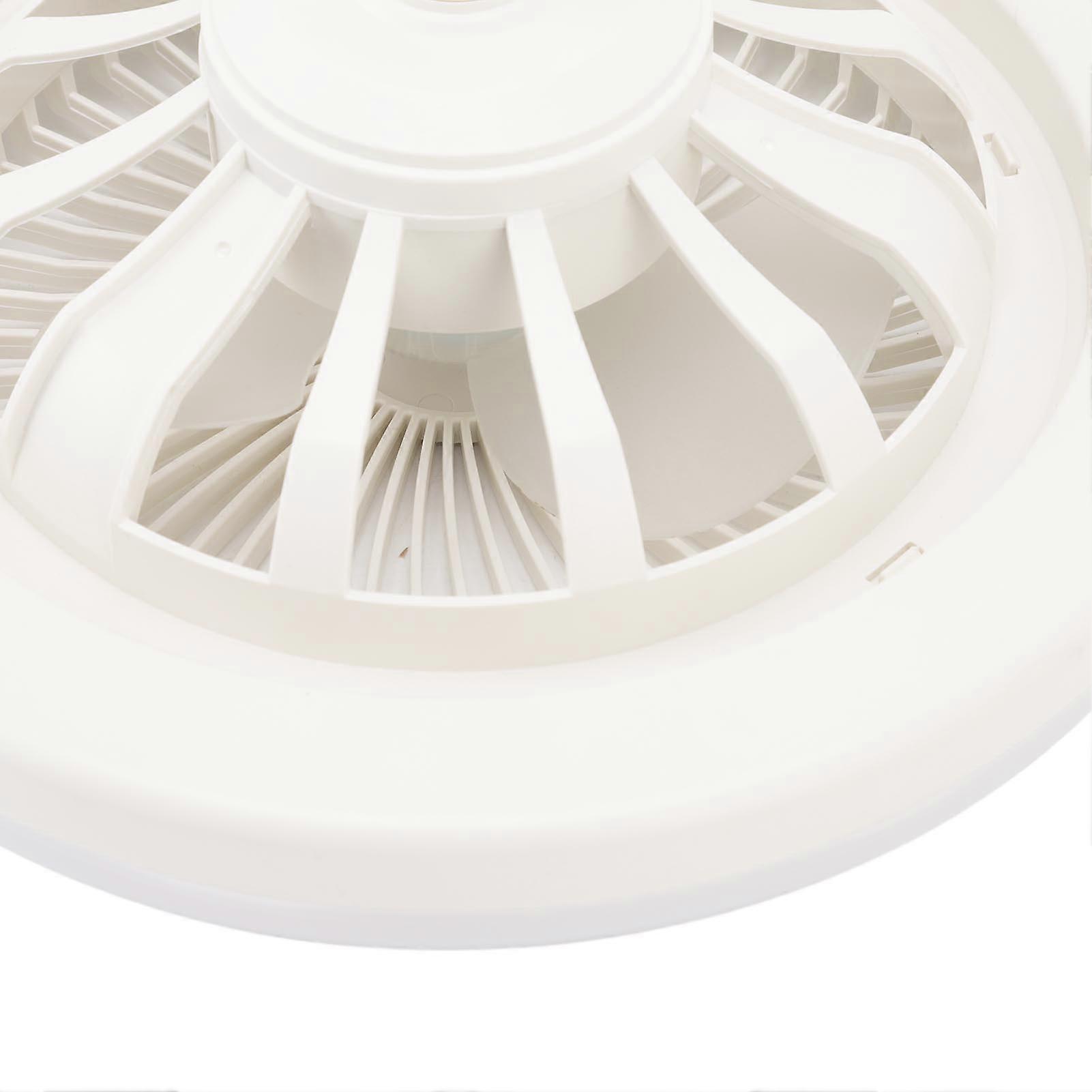 36W Ceiling Fan Light 9.8 Inches Small Noiseless E27 LED Fan Lamp for ...