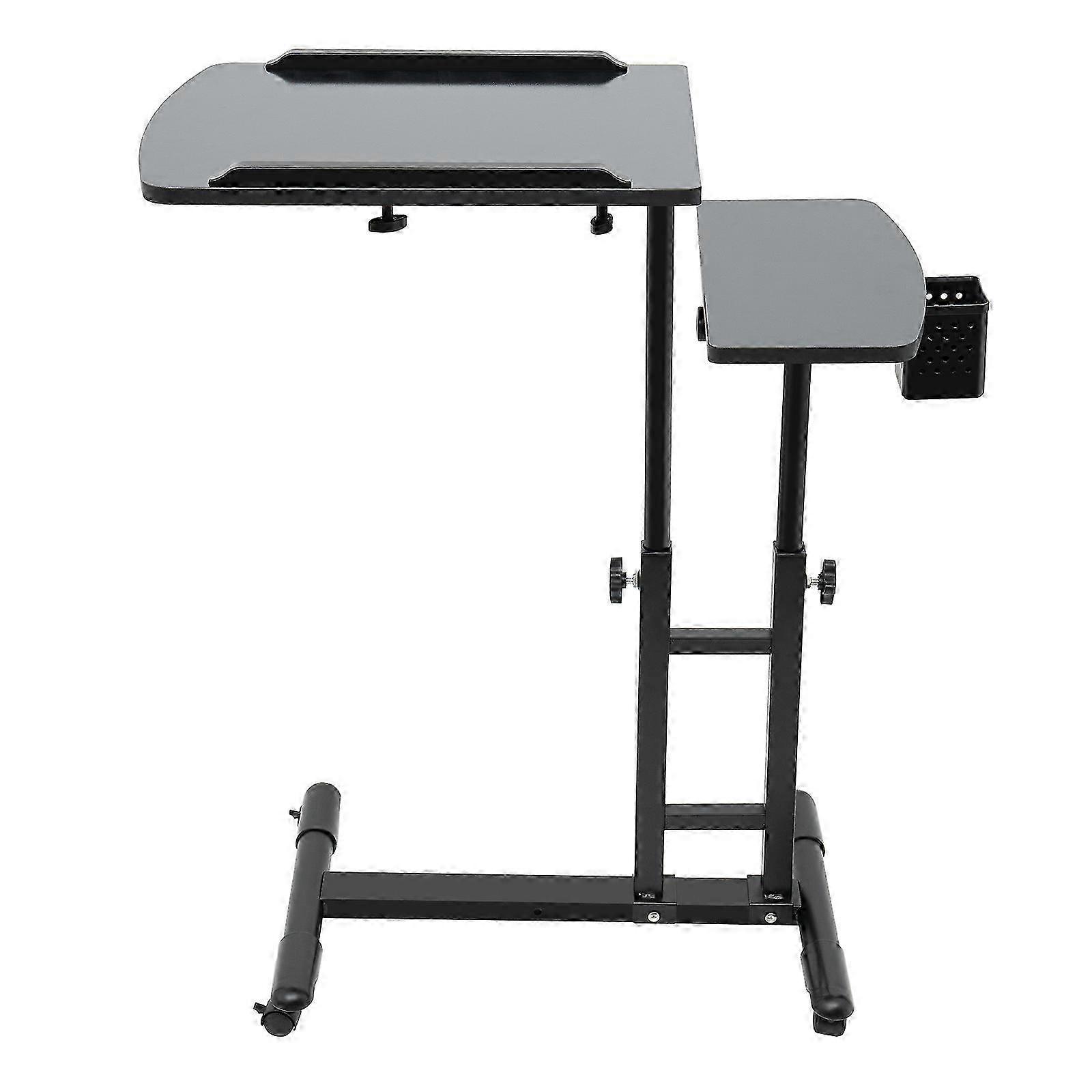 Adjustable Large Mobile Work Station Stand Portable Table | Fruugo UK