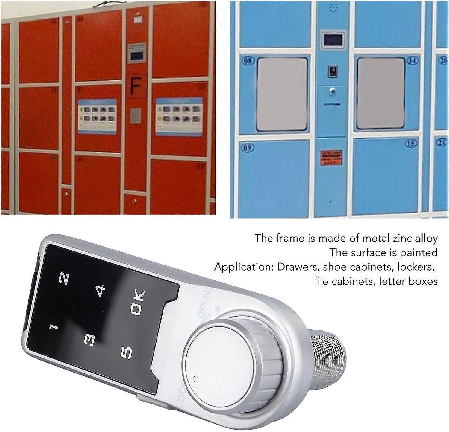 Digital Code Security Lock - Electronic Touch Keypad Deadbolt Lock ...