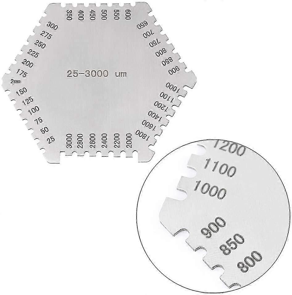 Stainless Steel Hmide Film Thickness Gauge (e112) Hexagon High ...