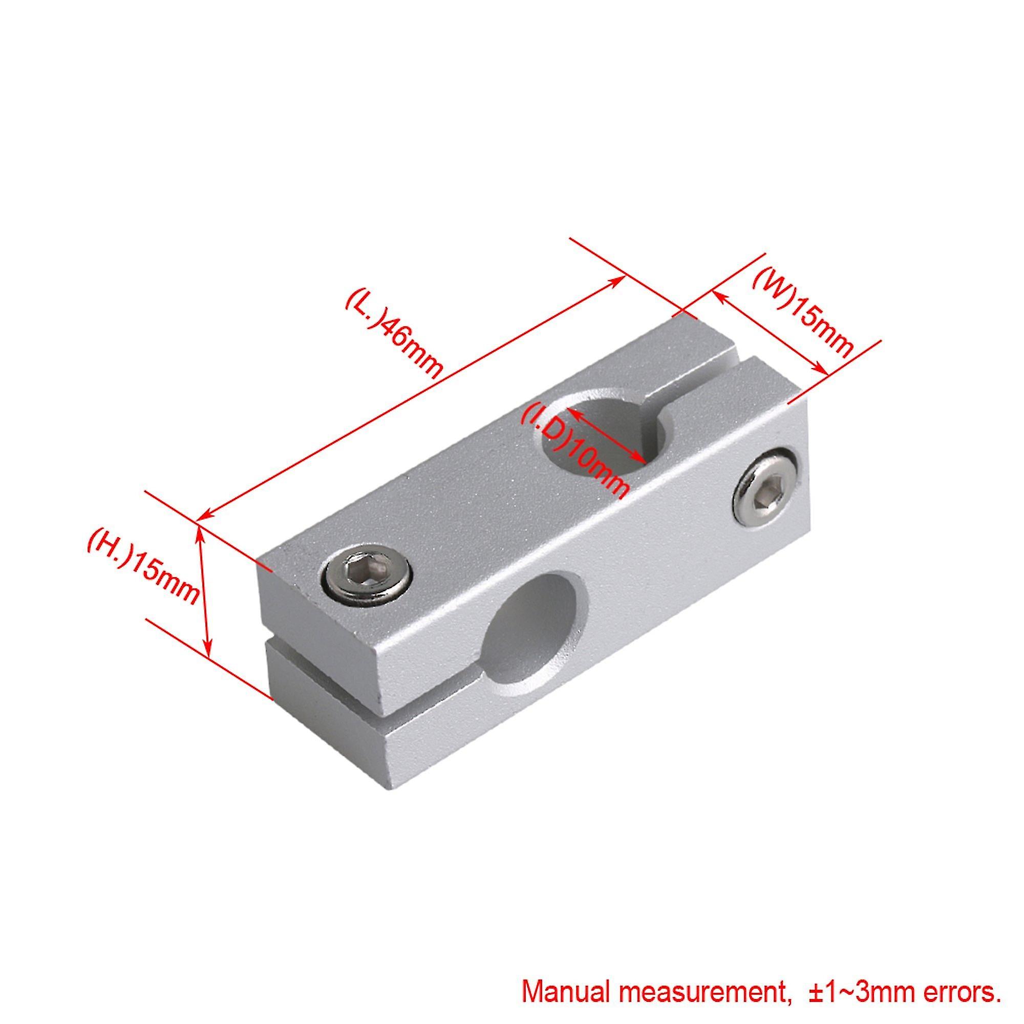 Manufacturing 10mm dia double hole cross linear shaft support ...