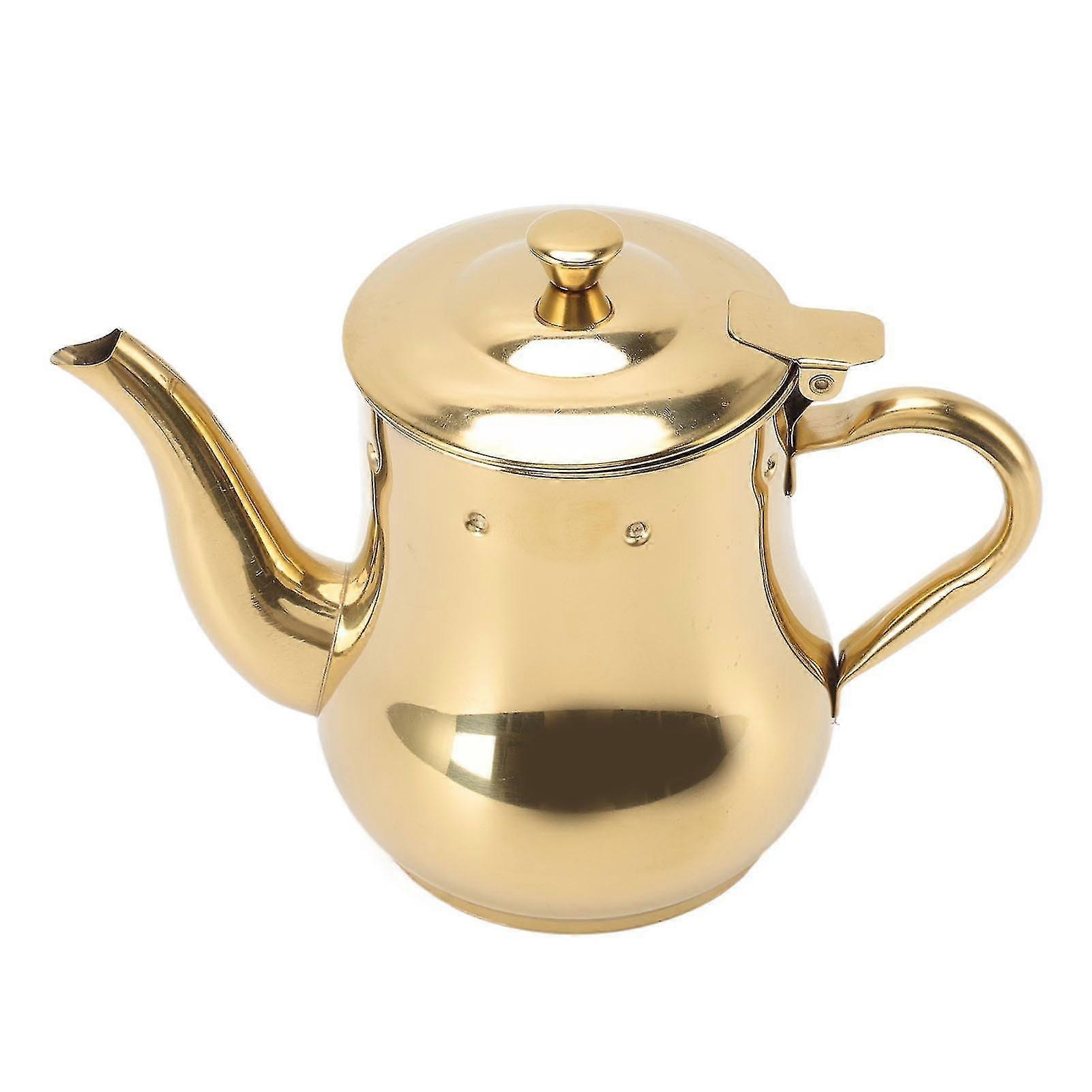 500ml Coffee Tea Kettle Stainless Steel Seasoning Containing Tea Pot ...