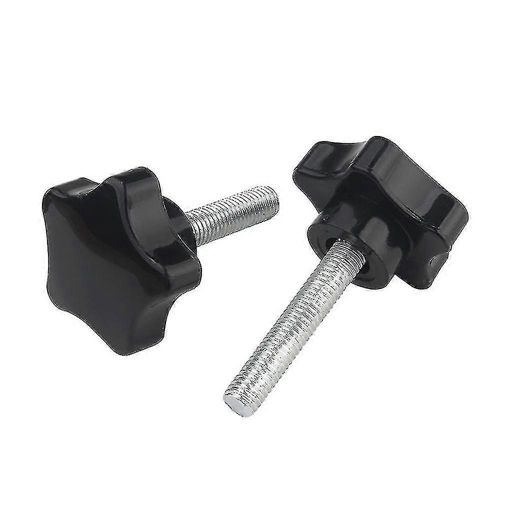 10pcs M6/m8 Hand Screw Five-star Shaped Head Thread Clamping Screws ...