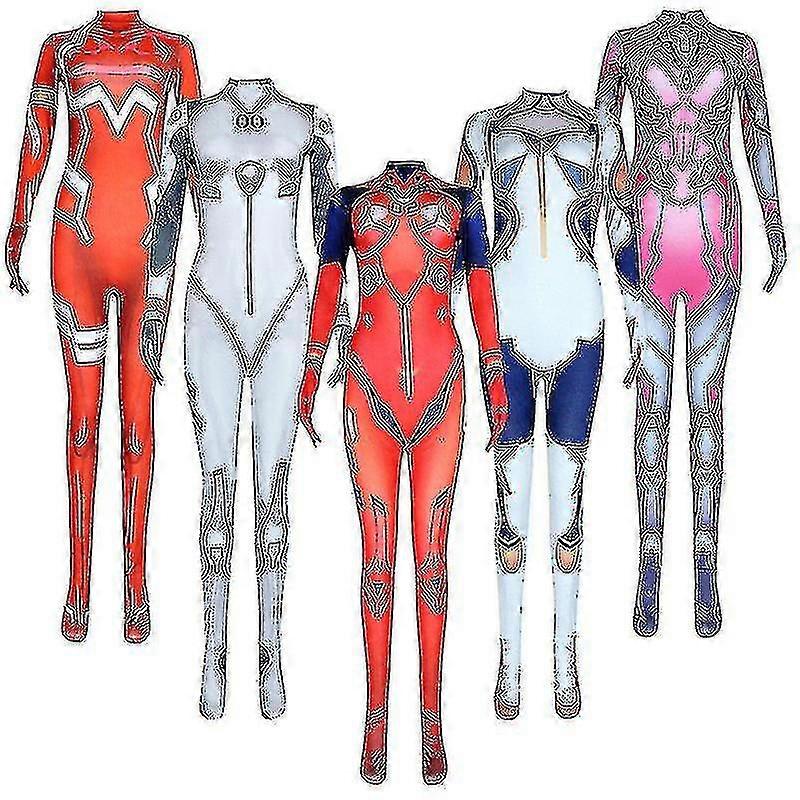 Asuka Langley Soryu Ayanami Rei Zero Two Dva Cosplay Costume Asuka Test ...