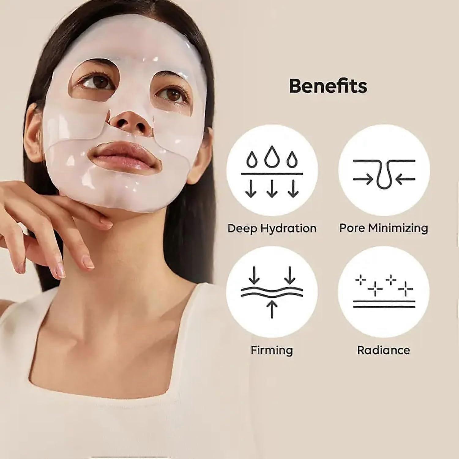 Bio-Collagen Real Deep Mask, Hydrating Overnight Mask, Pore Minimizing ...