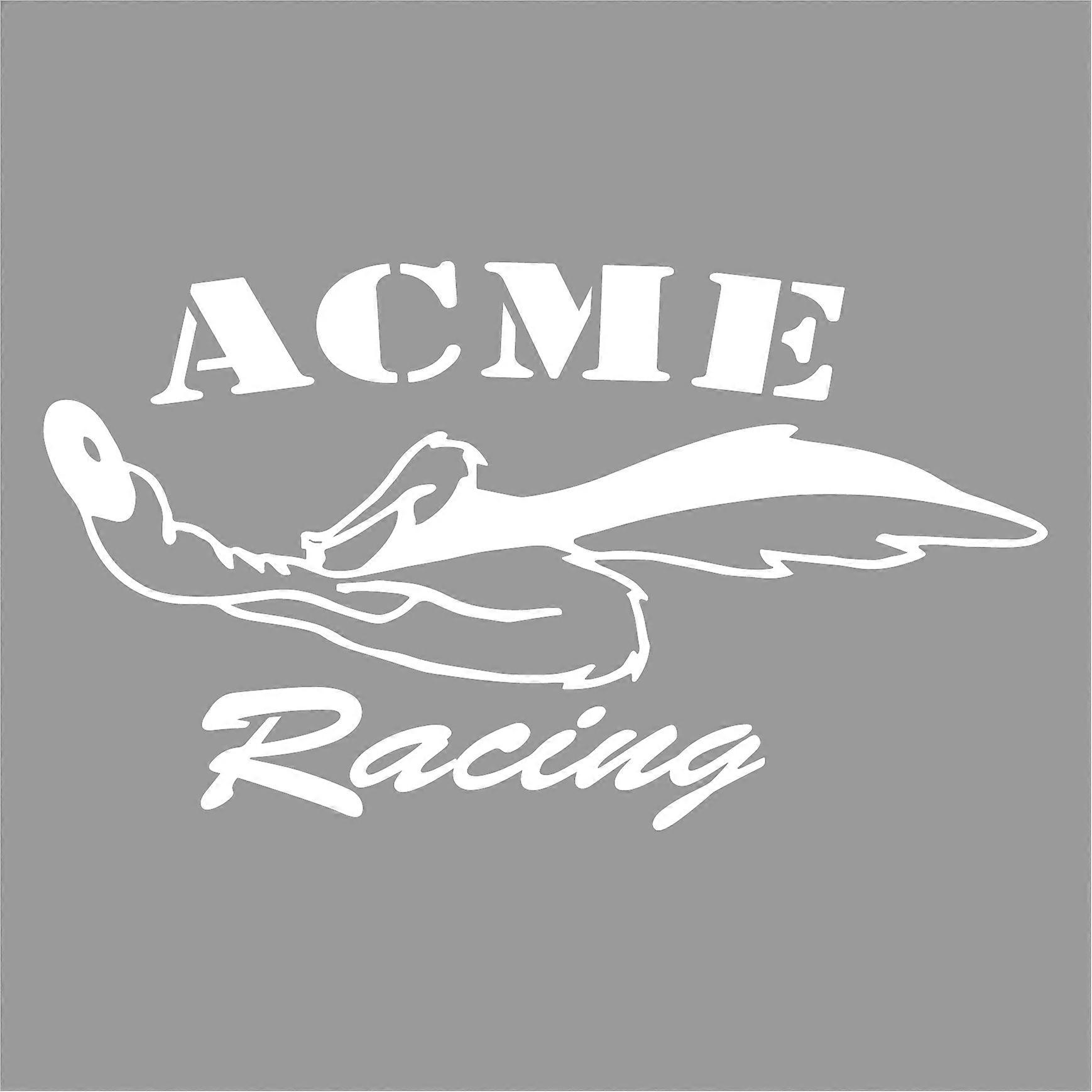 Wile E. Coyote for ACME Racing Vinyl Decal Sticker Car Truck Window ...