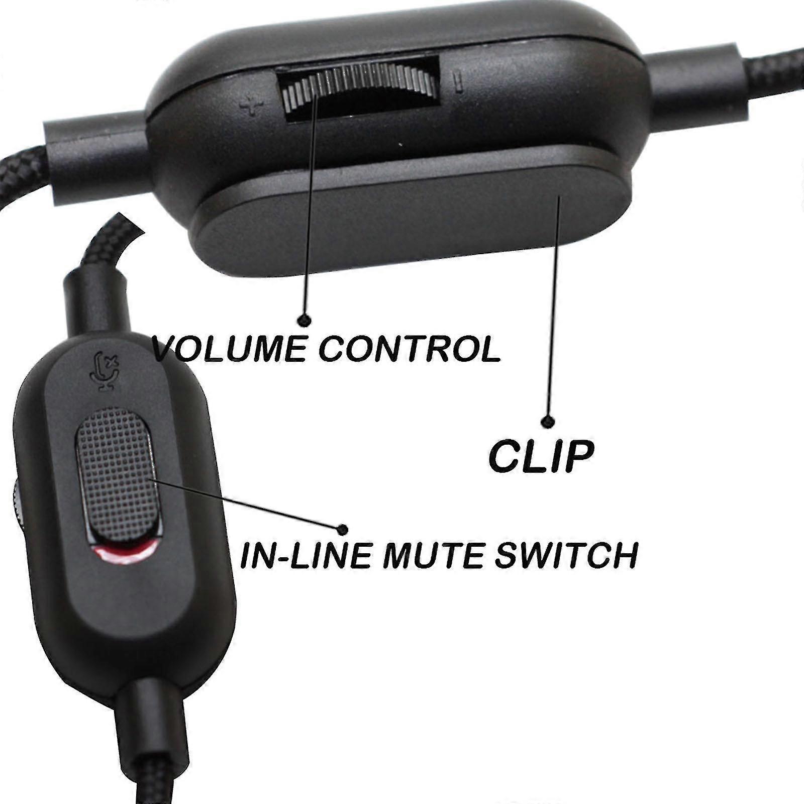 3.5mm Male Volume Boom Mic Cable For Sony Wh-1000xm4/1000xm3 Audio ...