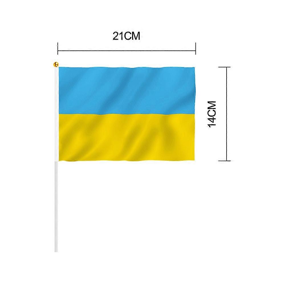 Ukrainian Hand Held Flags, Mini Flags for Decor | Fruugo UK