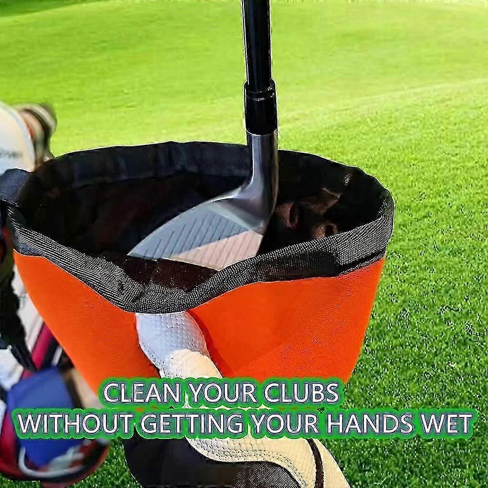 Golf Club And Golf Ball Cleaning Bag, Waterproof Clean Face Technology ...