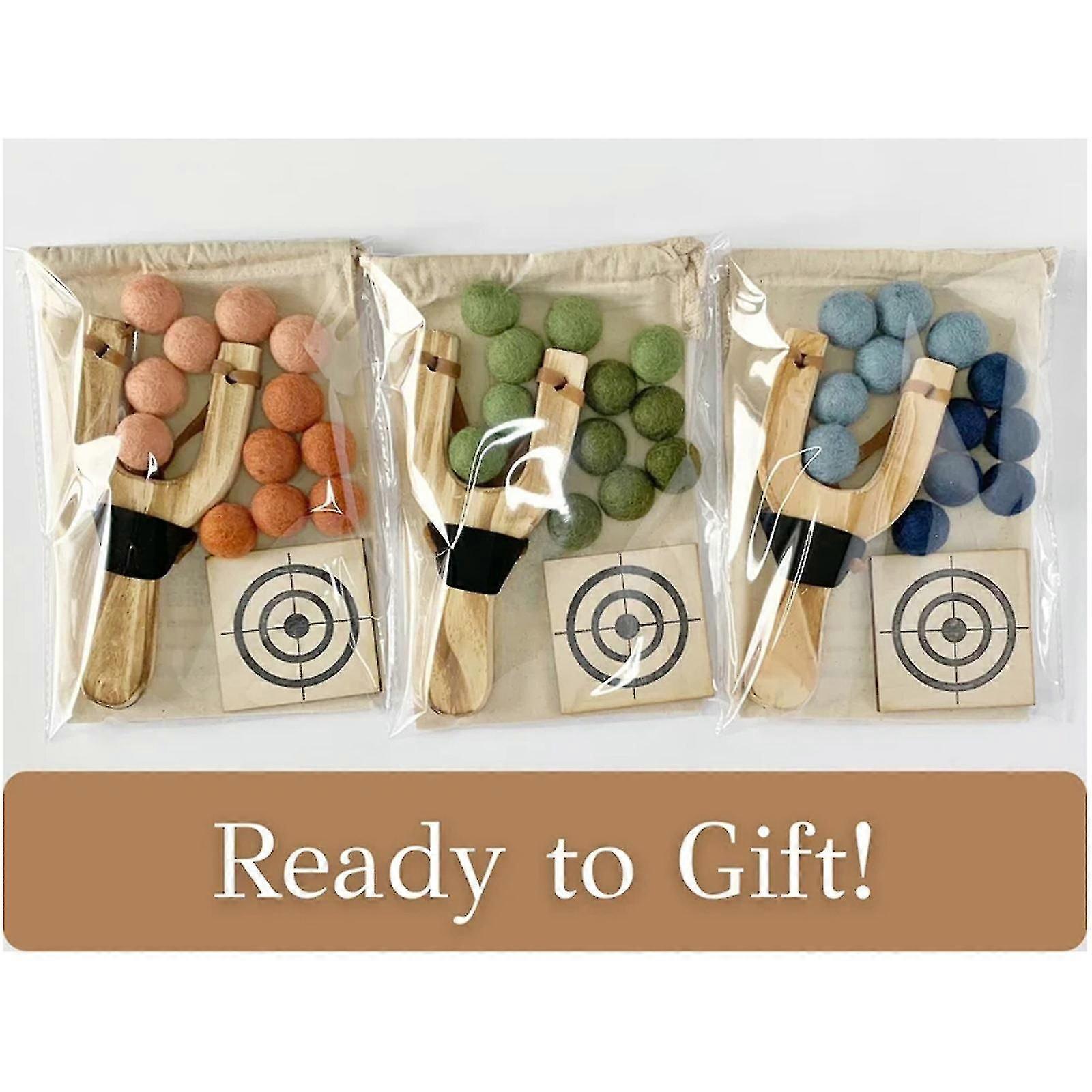 Outdoor Jacht Slings Katapult Houten Handvat Slings Game Shooting ...