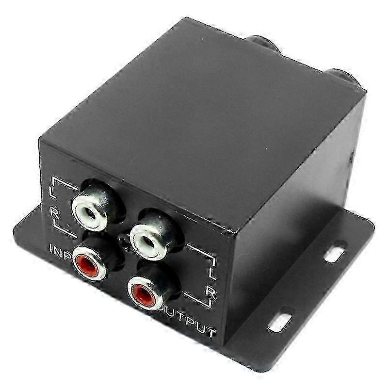 4 RCA Line Level Volume Amplifier - for Car Power Audio Bass Equalizer ...
