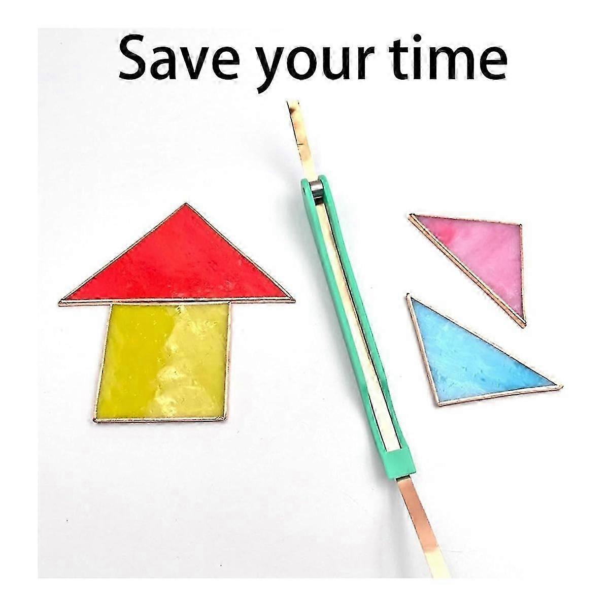 2026 new Copper Foil Hand Foiler for Stained Glass, Glass Supplies ...