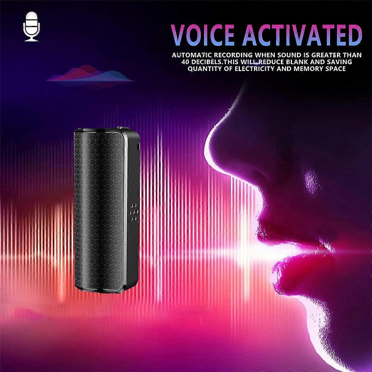 128GB Voice Recorder with 600 Hours Continuous Recording, Audio ...