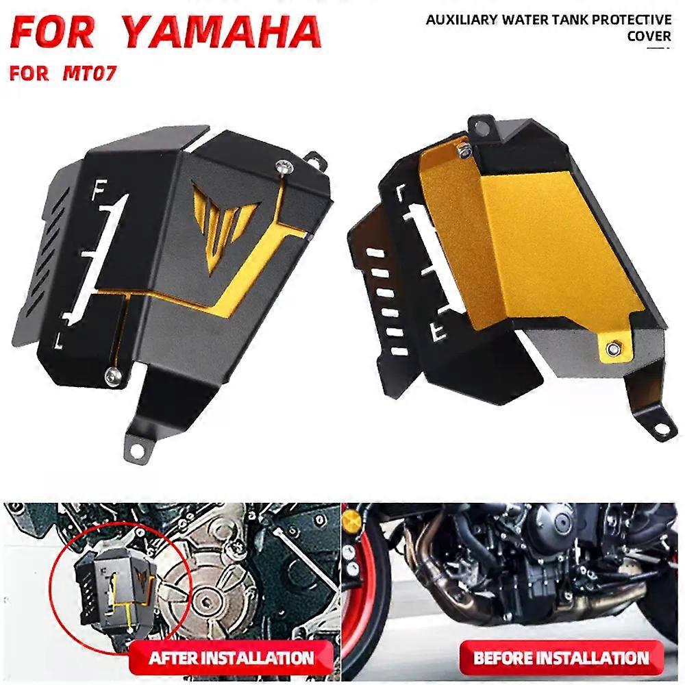 MT07 FZ07 Coolant Recovery Tank Shielding Cover Fits For Yamaha MT-07 ...