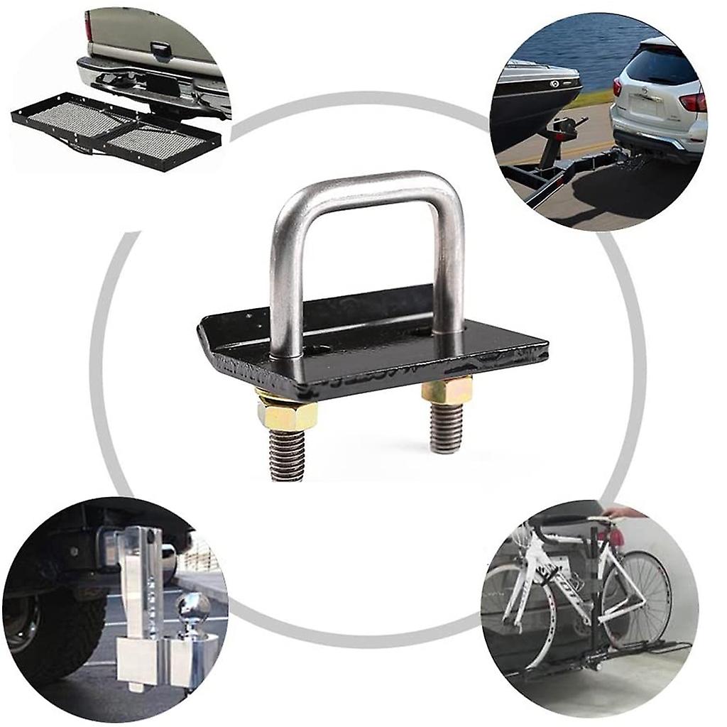 Hitch Tightener Lock Heavy Duty U-Bolt Anti-Rattle Stabilizer Trailer ...