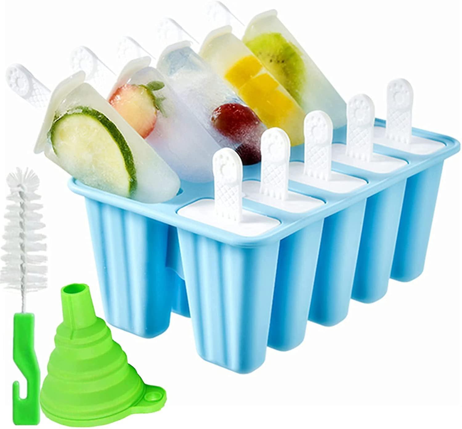 Popsicle Molds Silicone Ice Pop Models Popsicle Models Reusable Easy ...