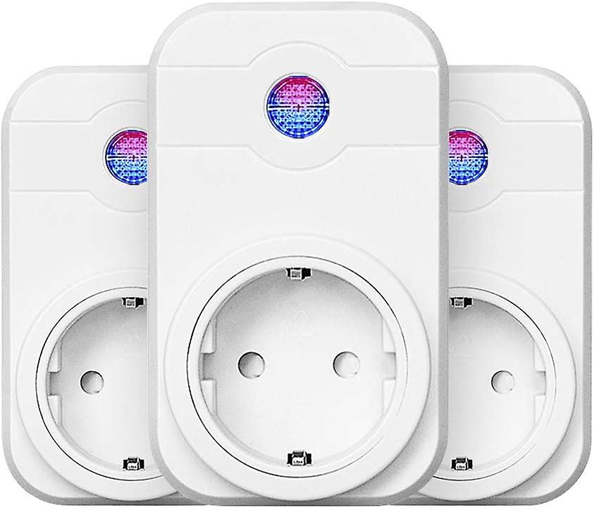 Set of 3 compatible Wifi Smart Smart Wi-Fi sockets | Fruugo UK