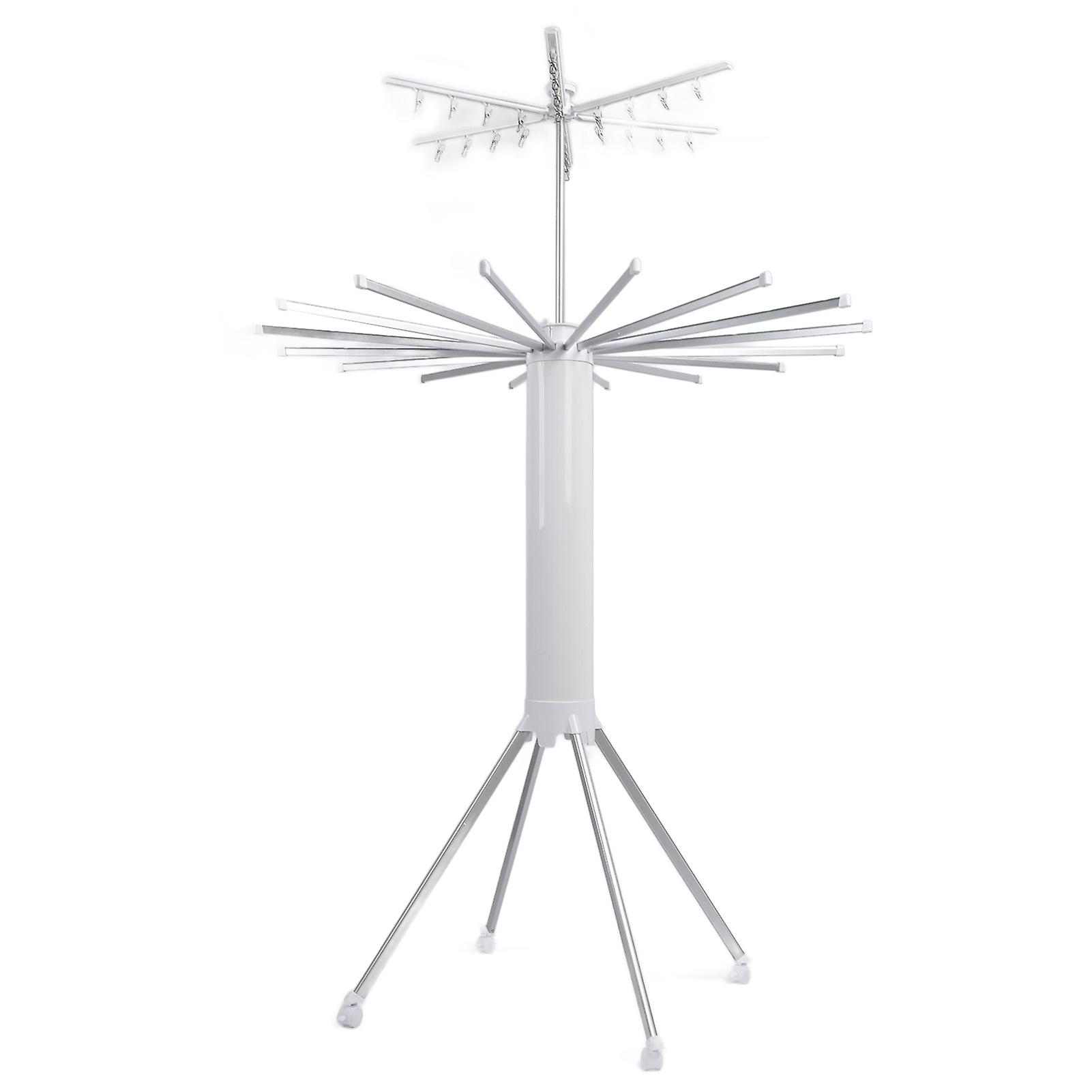 Tripod Clothes Drying Rack Foldable Portable Space Saving Cylinder ...