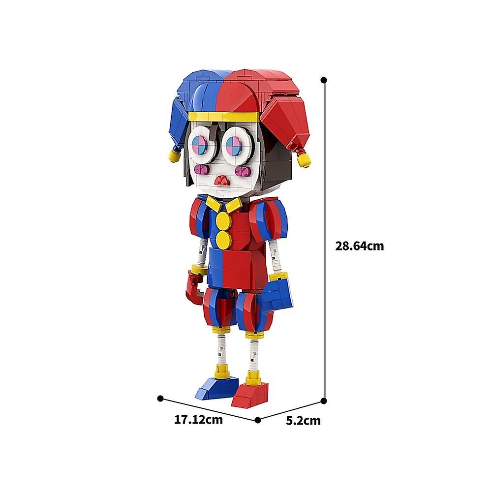 The Amazing Digital Circus Building Blocks Set Pomni Jax Model The ...