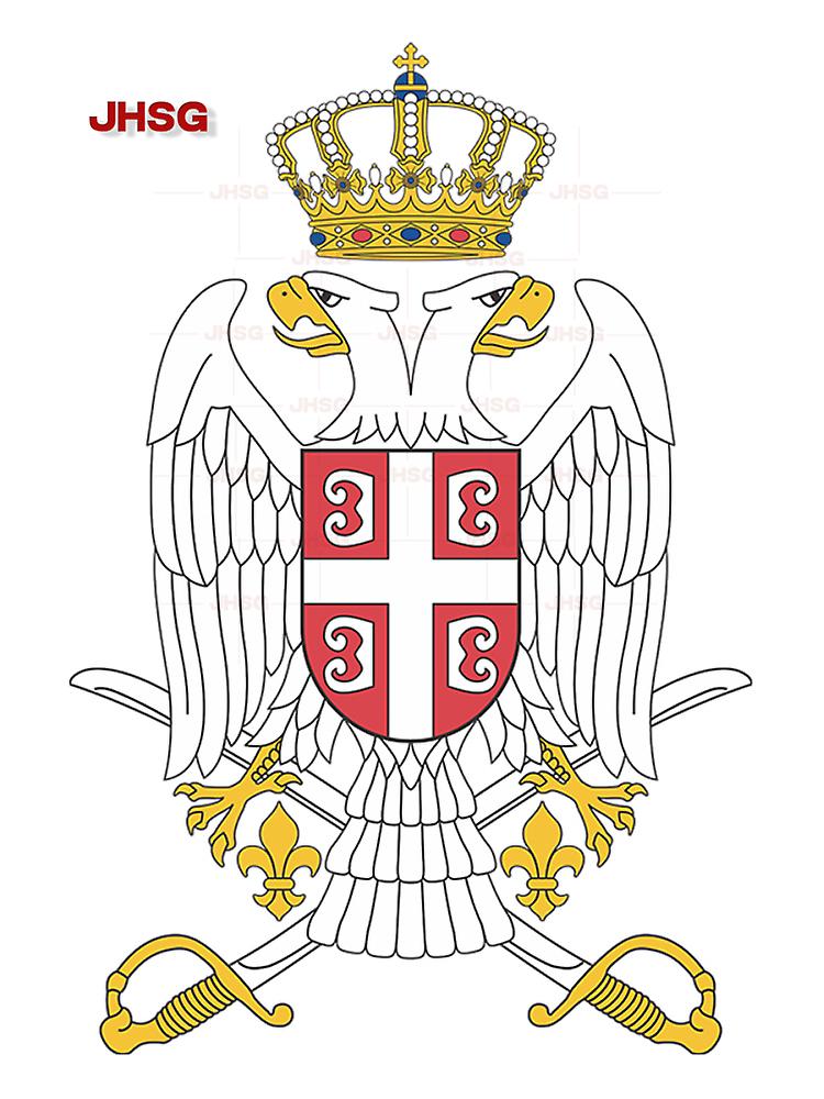 Jhsg Car Sticker Serbian Eagle Waterproof Vinyl Decal Sticker Car ...