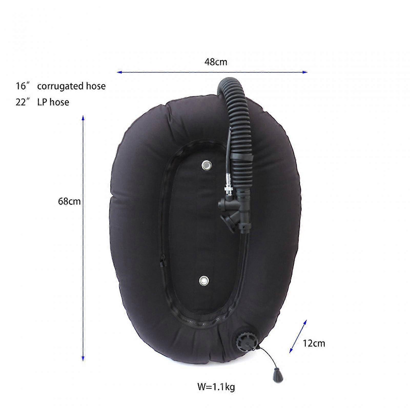 Snorkeling Tech Donut Wing With Single Tube Gear 30lbs Buoyancy ...