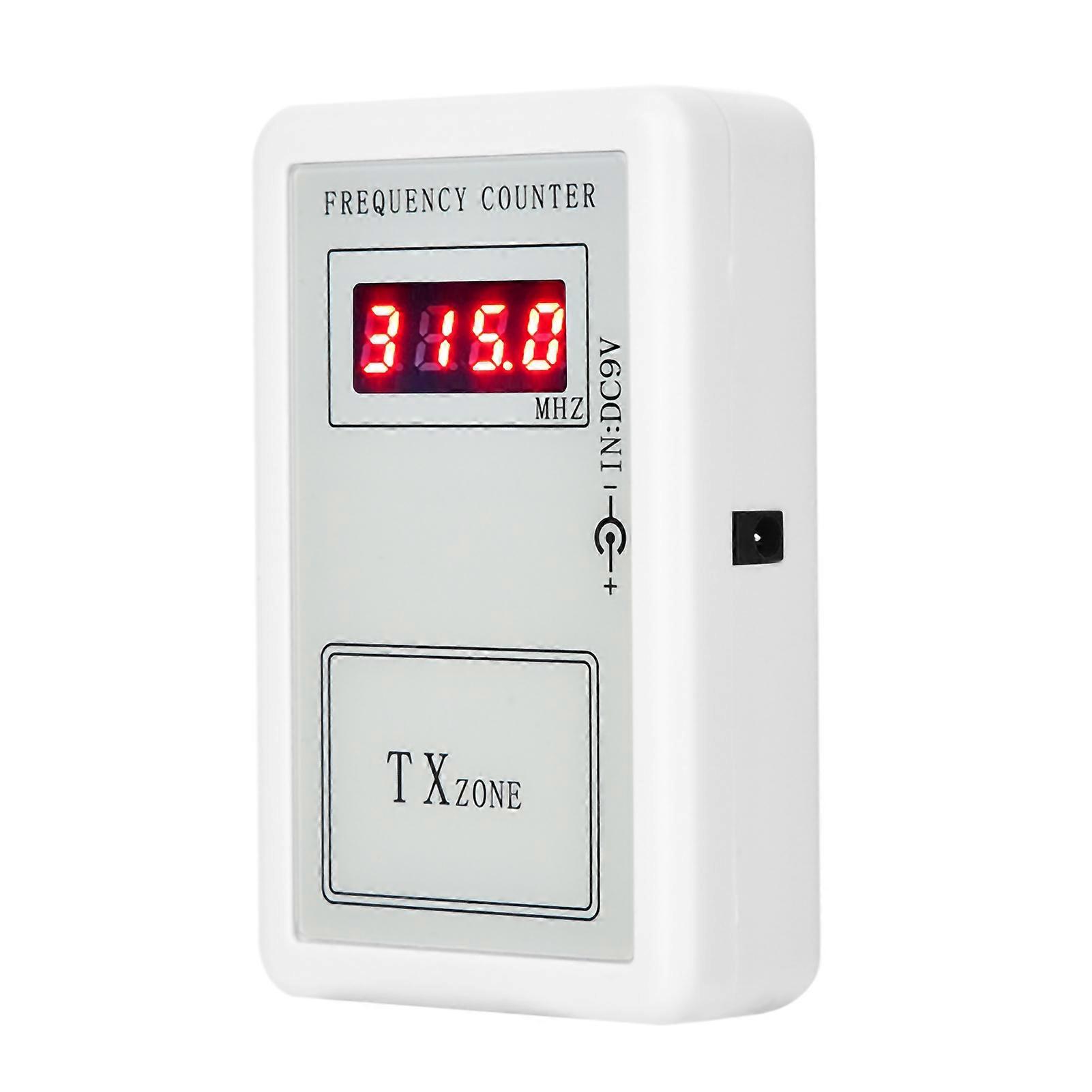 250-450 MHZ Handheld Digital Frequency Meter Counter Wireless Remote ...
