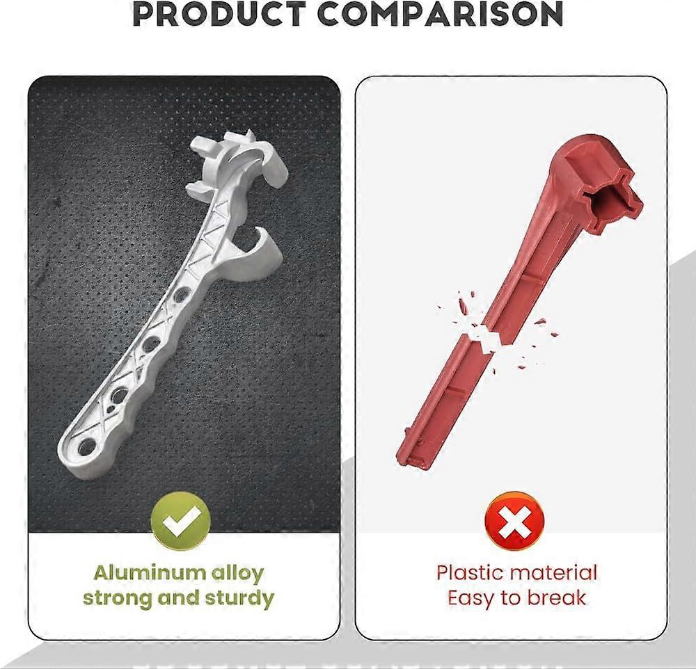 Mutifunction Metal Bucket Opener, Aluminum Bucket Opener Silver Buckets ...