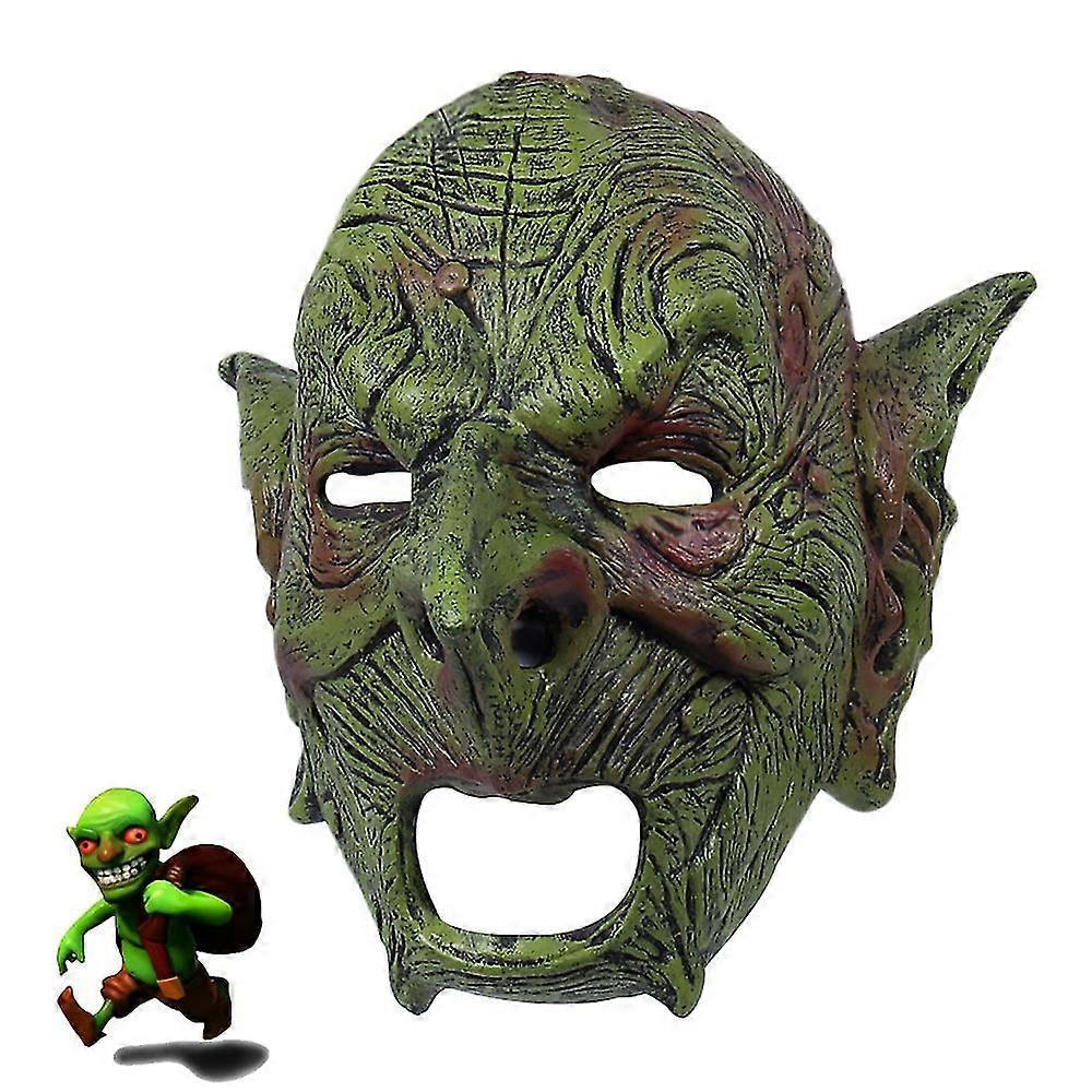 Goblin Mask Evil Orc Masks Greepy Gnome Face Masques Latex Mascarillas ...