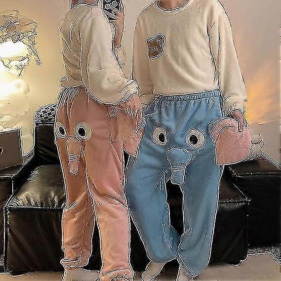 Elephant Trunk Pajama Pants Men,elephant Pajama Pants,cartoon Pajama ...