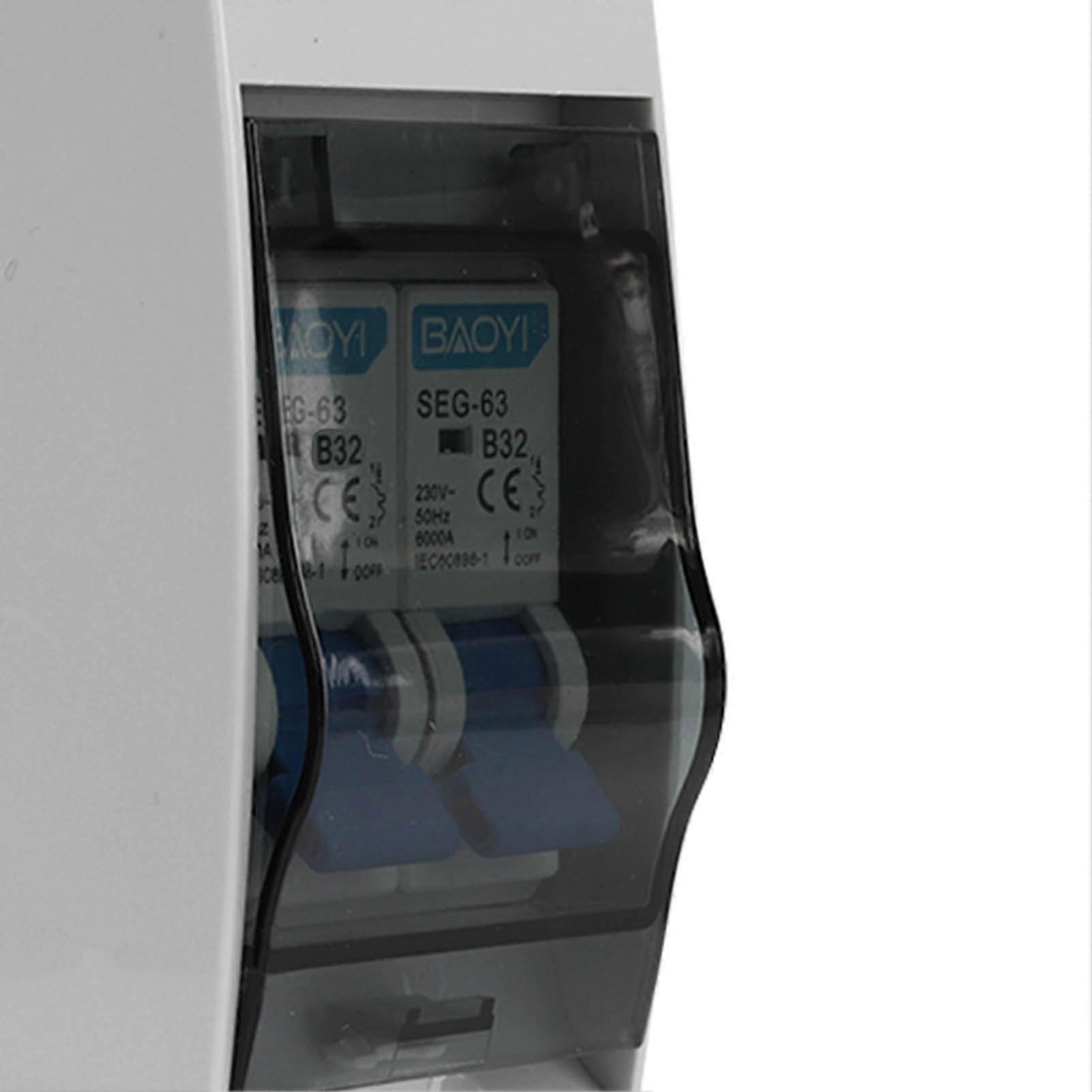 Mini Circuit Breaker Outdoor Waterproof Miniature Distribution Box 230V ...