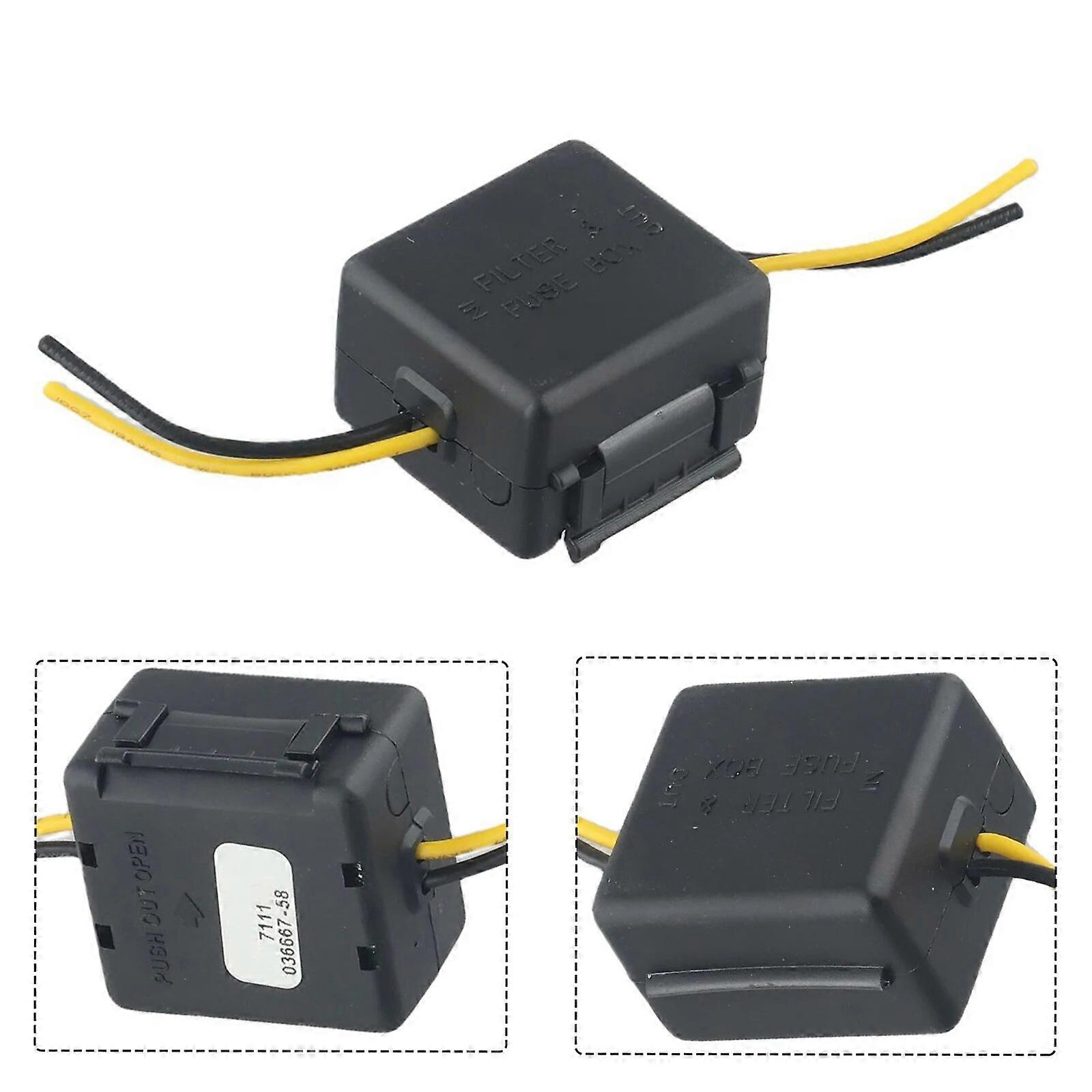 Universal 12V Car Power Signal Filter Anti-interference Stereo Radio ...