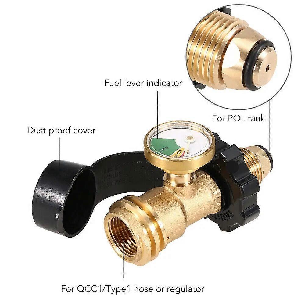 Pol Propane Gas Gauge Meter Tank Pressure Gauges Meter Gauge Manometer ...
